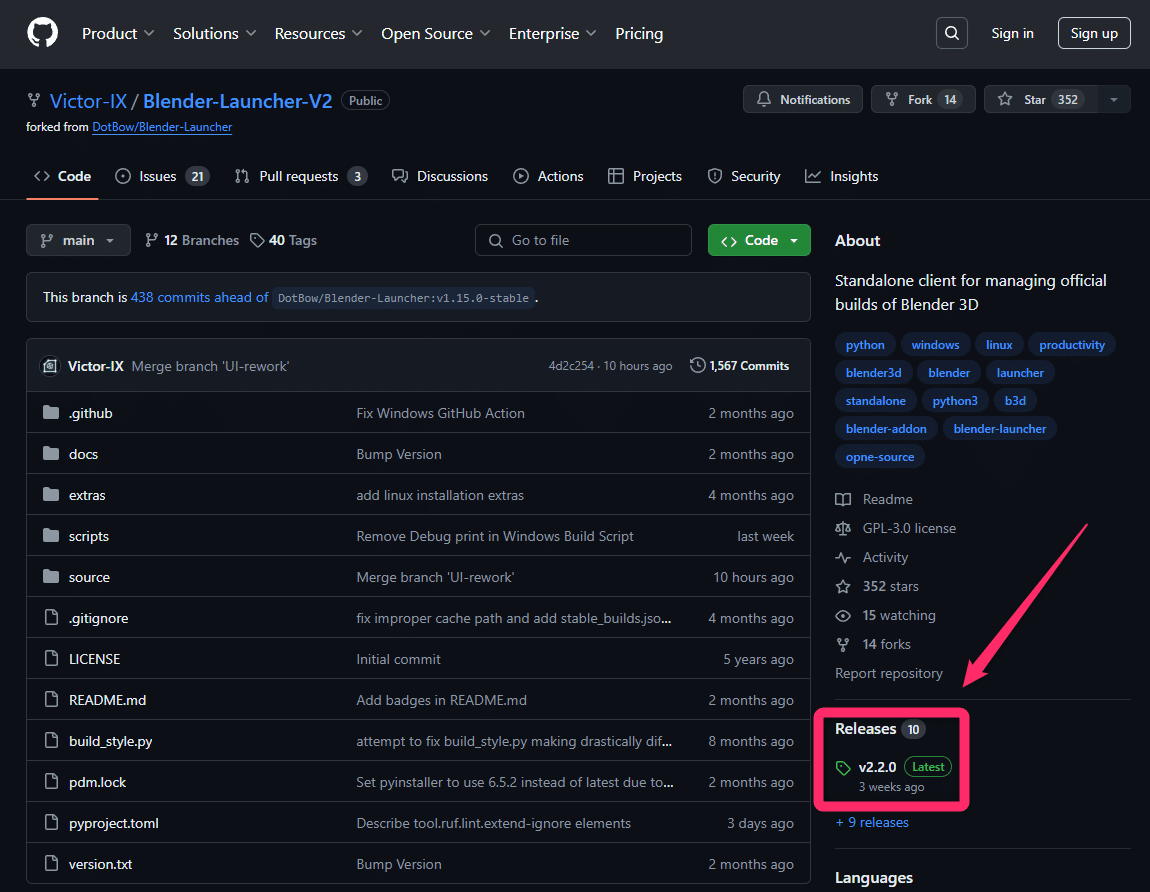 まったくの初心者がBlender始める/ Blender Launcherのインストール｜さいぺんパパ