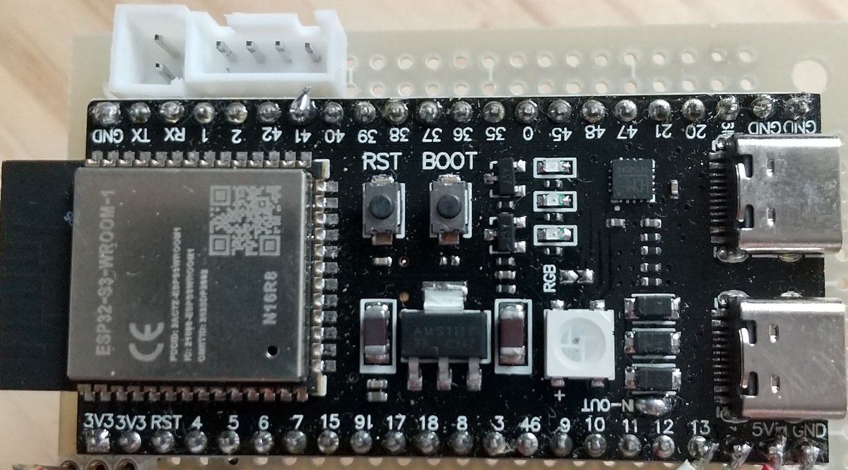 自作 ハンコン（ESP32-S2/S3使用）｜ky01
