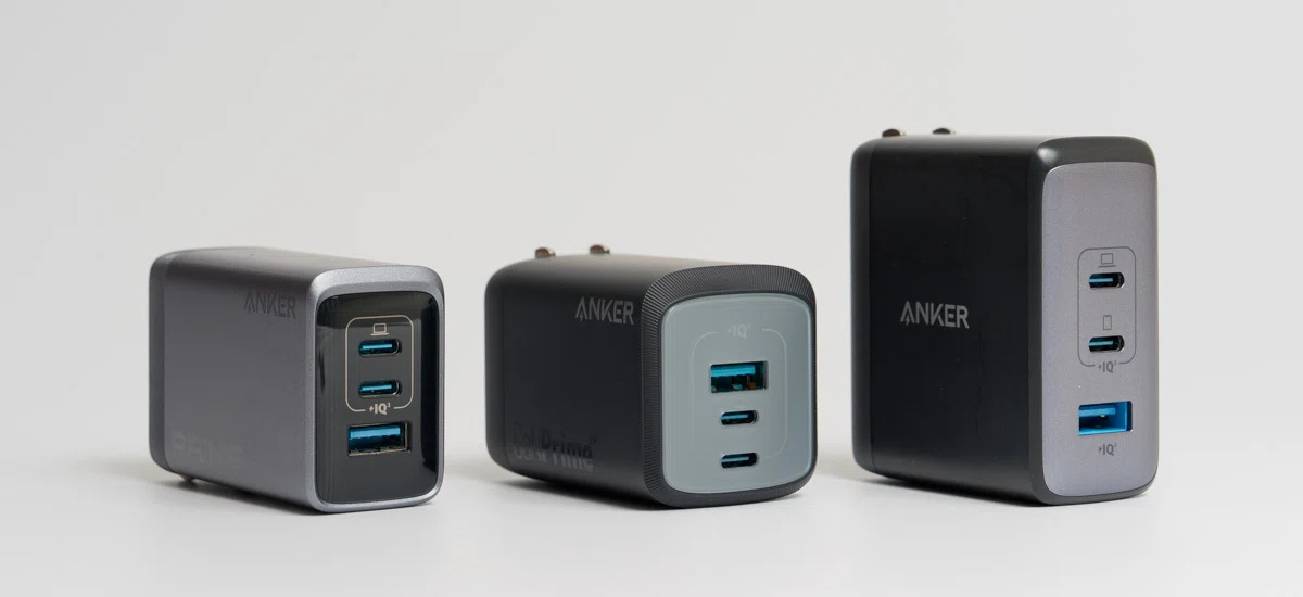 Anker Prime Charger (100W, 3 Ports, GaN)のレビュー！超コンパクトな100W・3ポート充電器が爆誕｜Kazuya