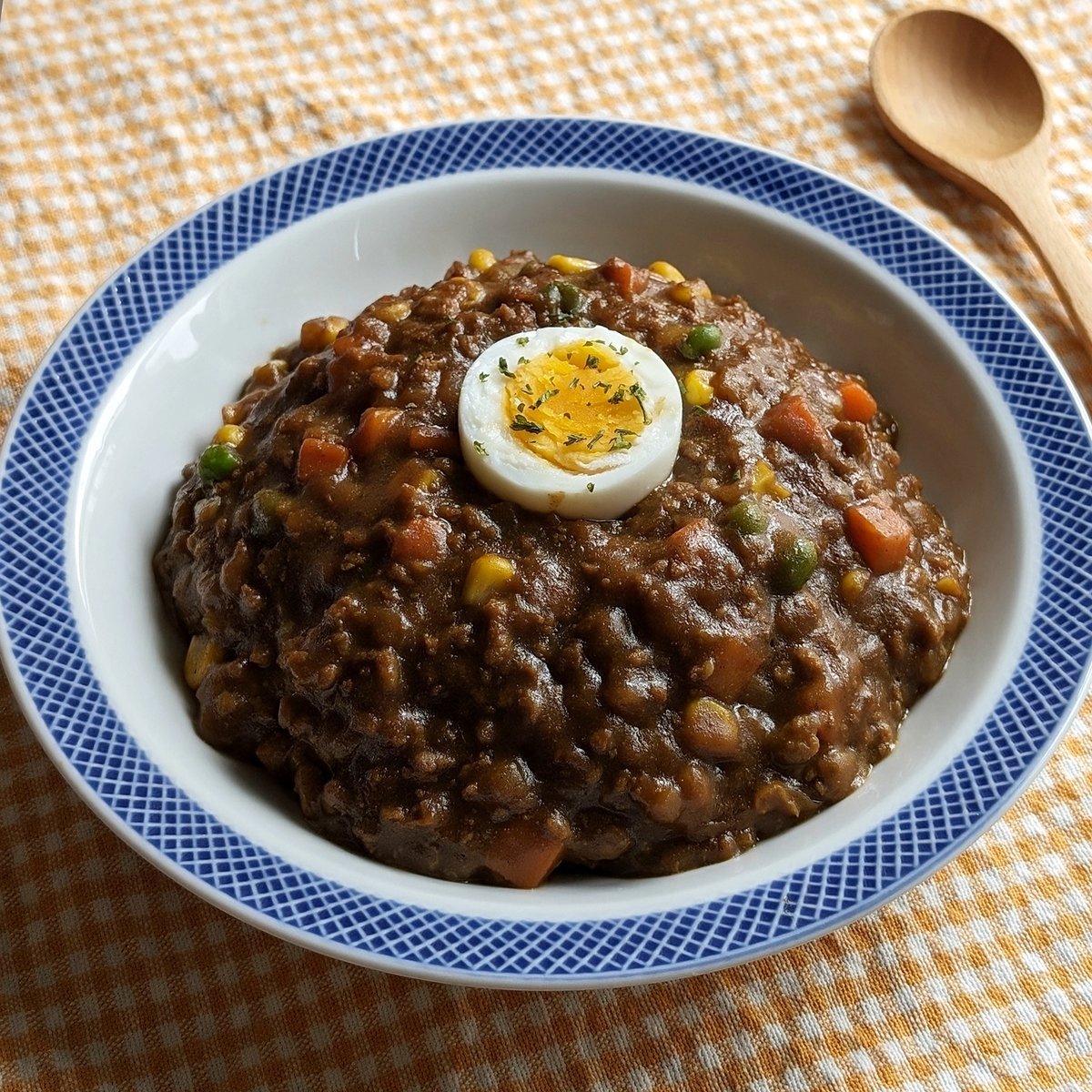 “野菜ミックス”で『キーマカレー』。｜ake kure