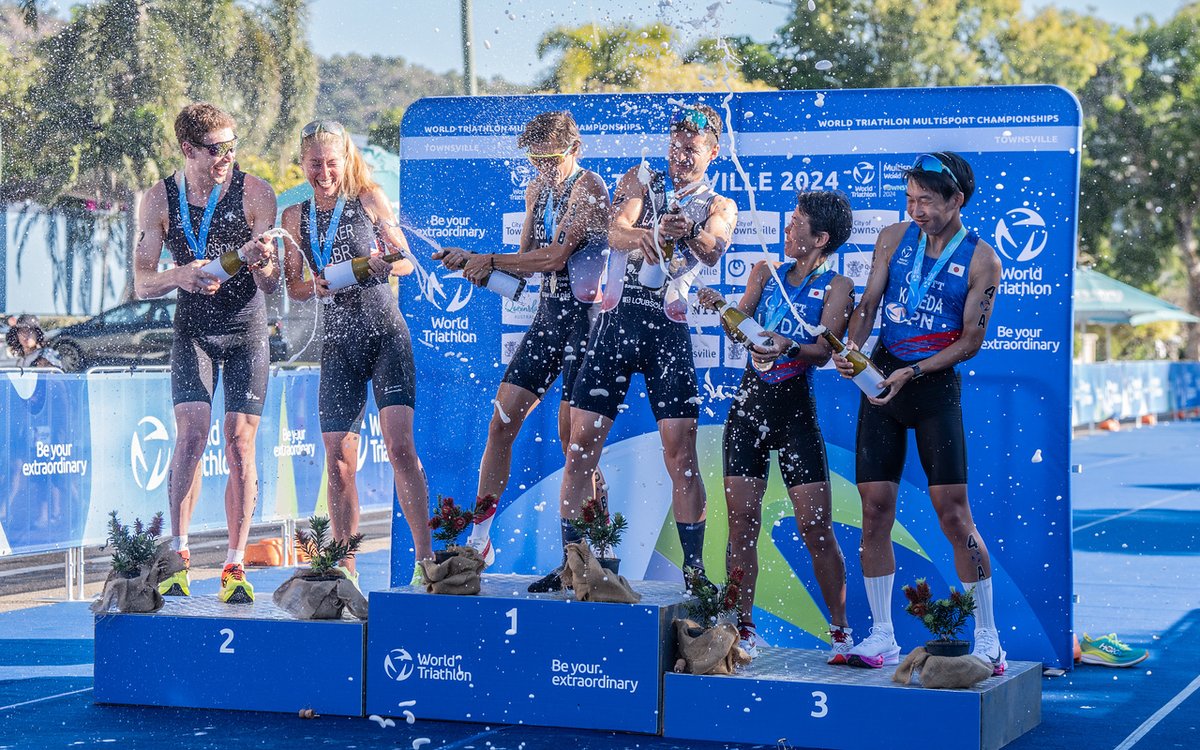 2024デュアスロン世界選手権 レポート #2 ミックスリレー編｜Ryosuke Kaneda