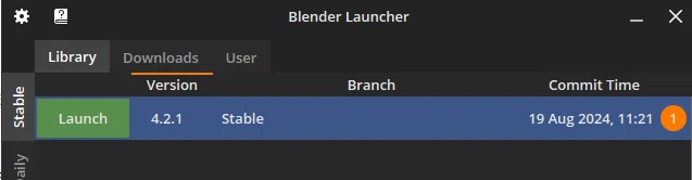 Blender_Launcher_v2.2がうまく機能しない話｜みきゅかん