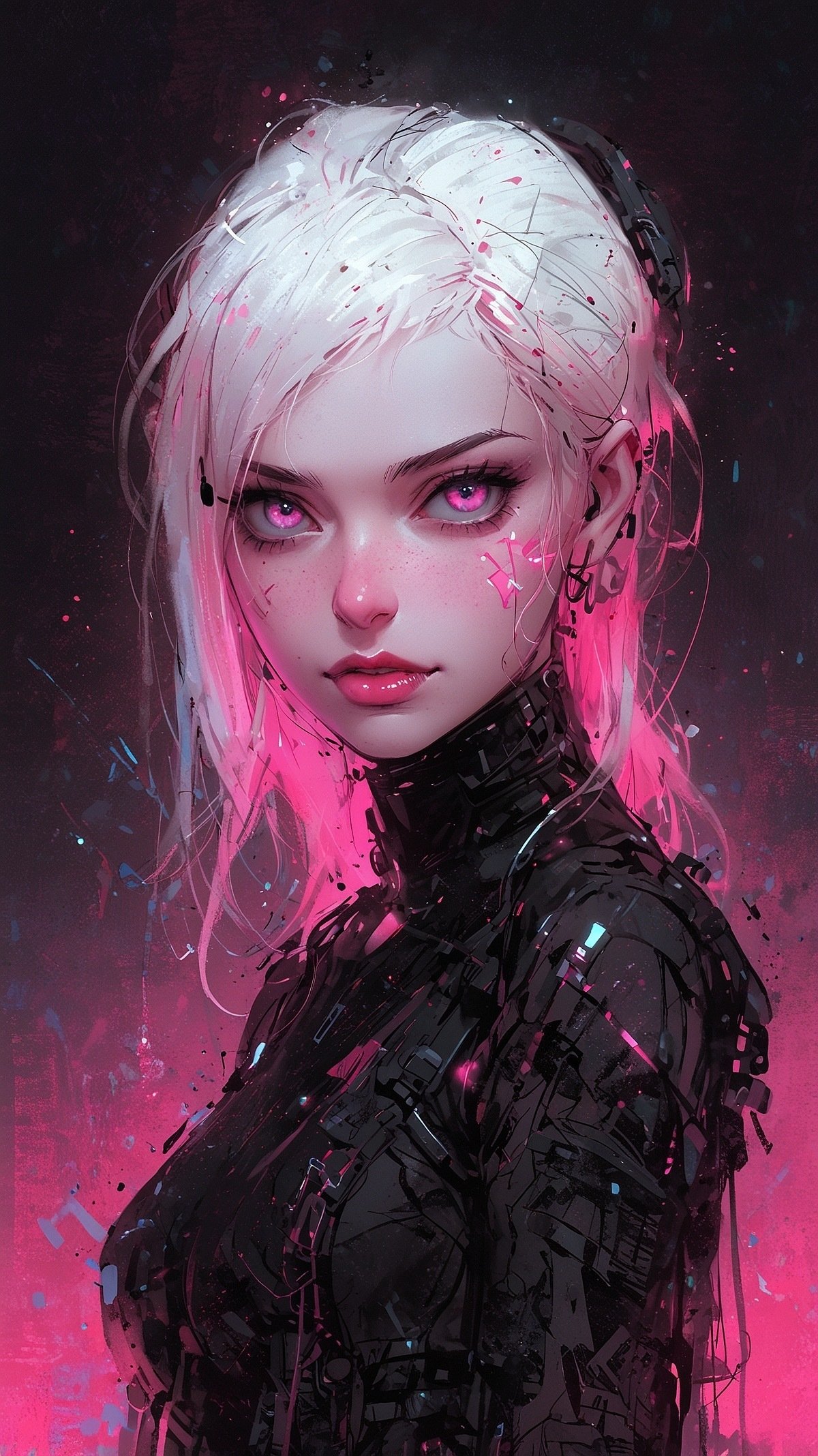 サイバーパンクとネオンピンクの探求｜Trgr / カラストラガラ🎈毎日投稿・フォロバ100