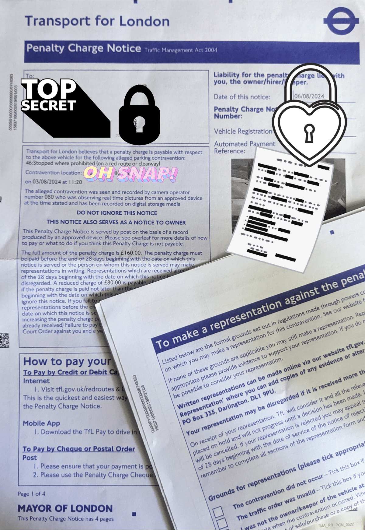 【ロンドン生活】 TfL から PCN が届いたお話｜f00b4r