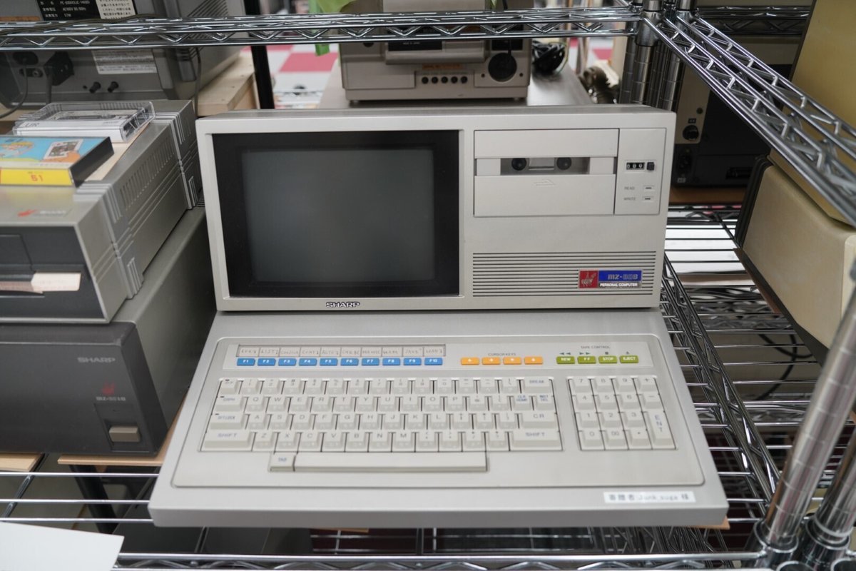 マイコン博物館の展示物たち その2 SHARP MZシリーズ｜kzn