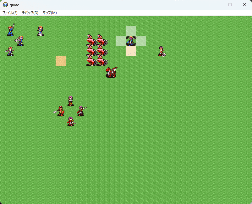 SRPG Studio マップ座標の抽出の活用｜熱帯魚(/RYBA)