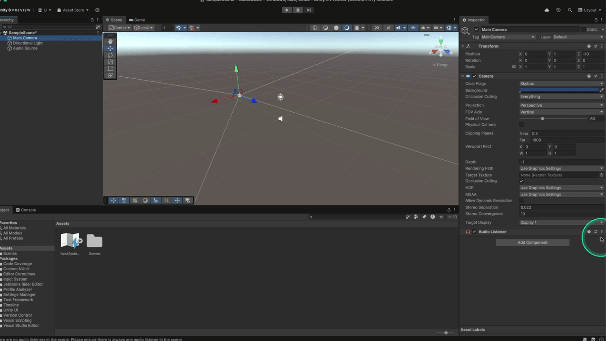 4-1 Unity オーディオの基礎知識｜ゲーム開発ラボ