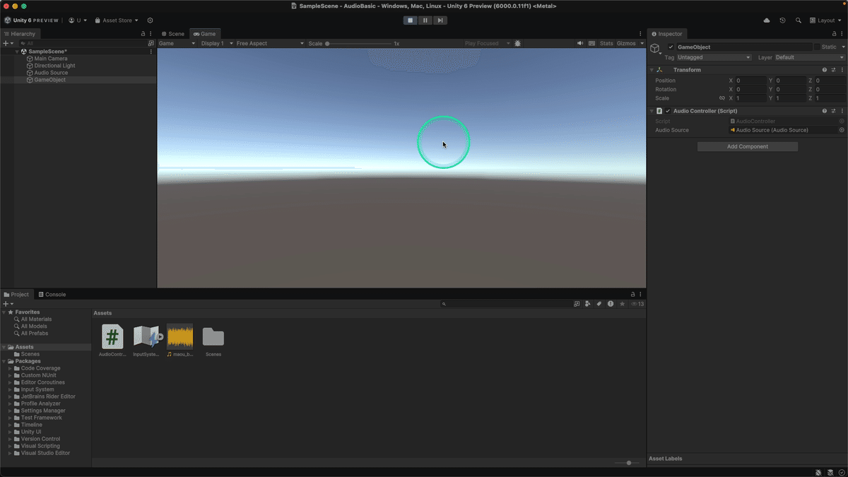 4-1 Unity オーディオの基礎知識｜ゲーム開発ラボ