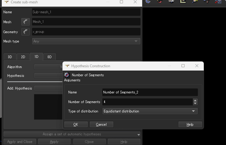 【計算力学固体2級】Salomeで分割数指定しメッシュ作成。PrePoMaxで構造解析｜物理・プログラミング・Python、Web制作・自己啓発