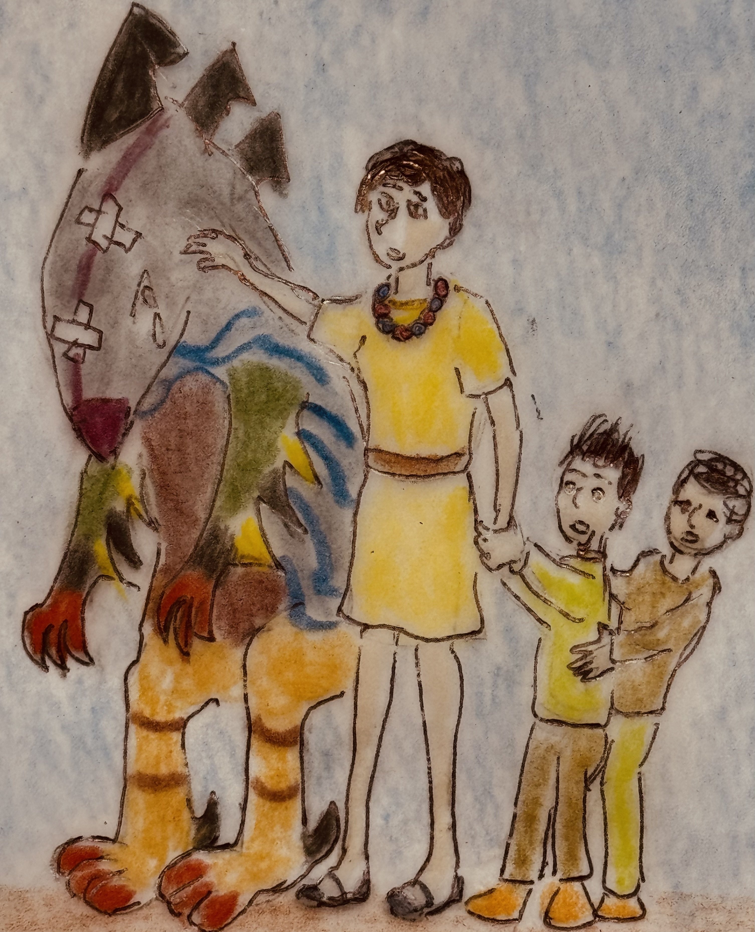 心優しい巫女のモンスター退治｜K_Kameno