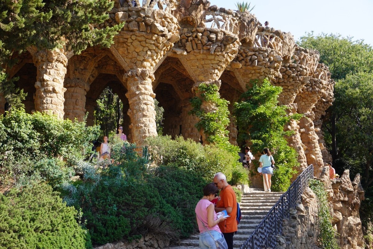 グエル公園【バルセロナ】｜Ikumi