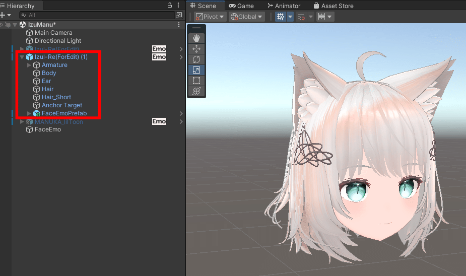 【VRChat】ModularAvatarを利用した首のすげ替え｜Sonoty.H