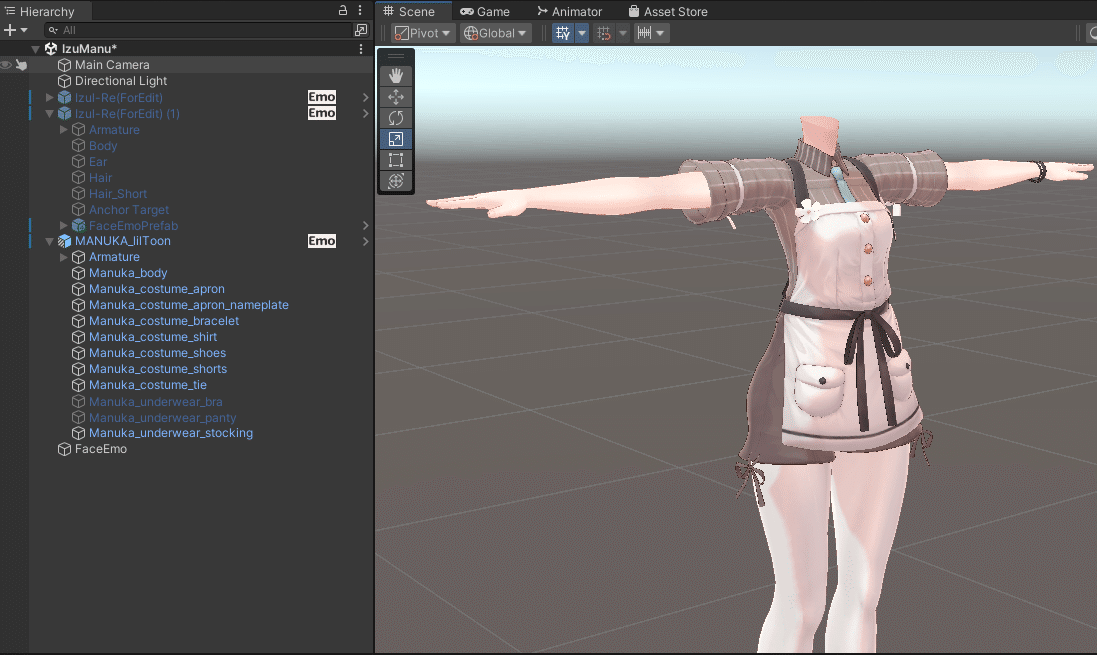 【VRChat】ModularAvatarを利用した首のすげ替え｜Sonoty.H