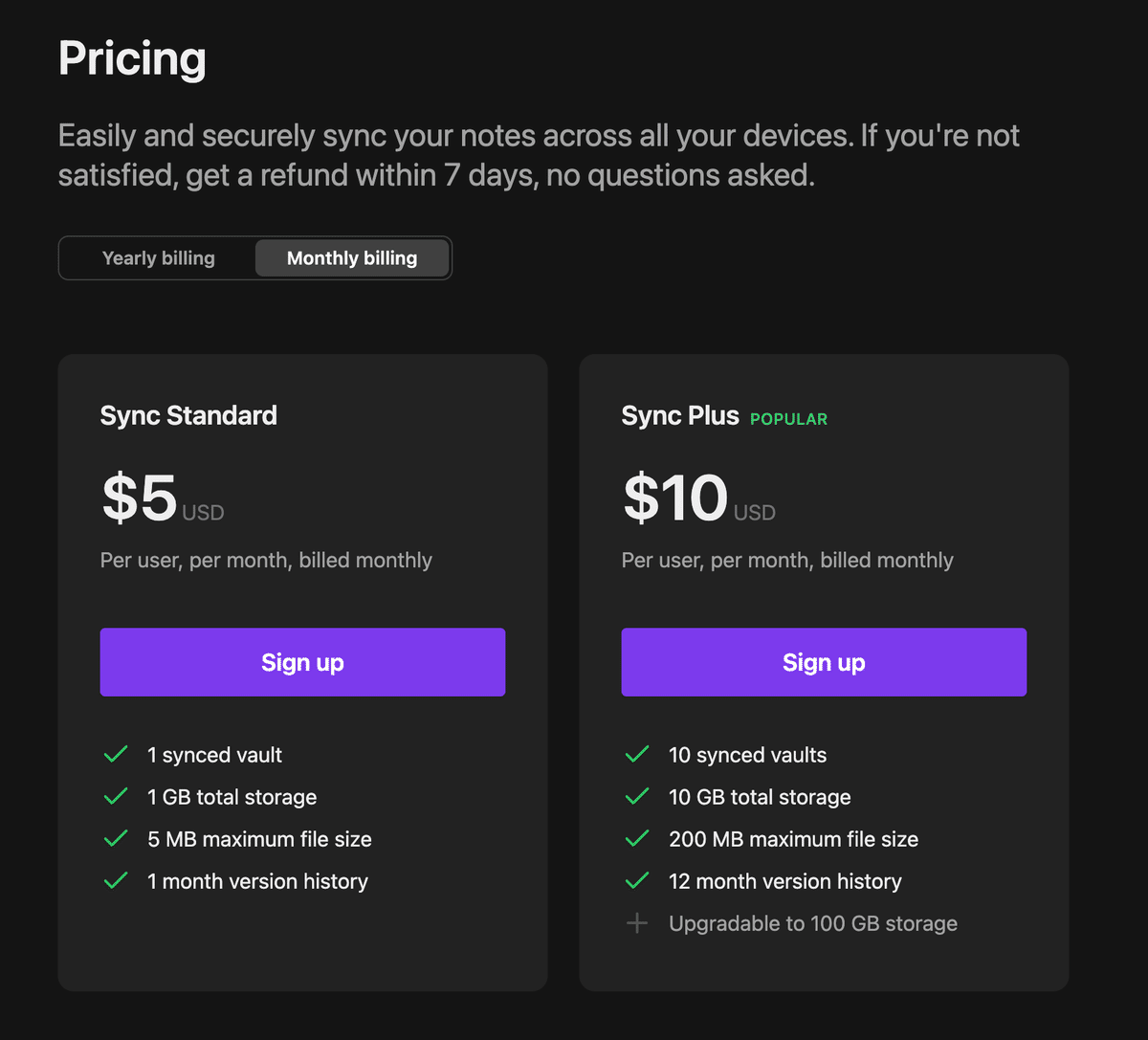 Obsidina Syncを使ってみる｜penchi