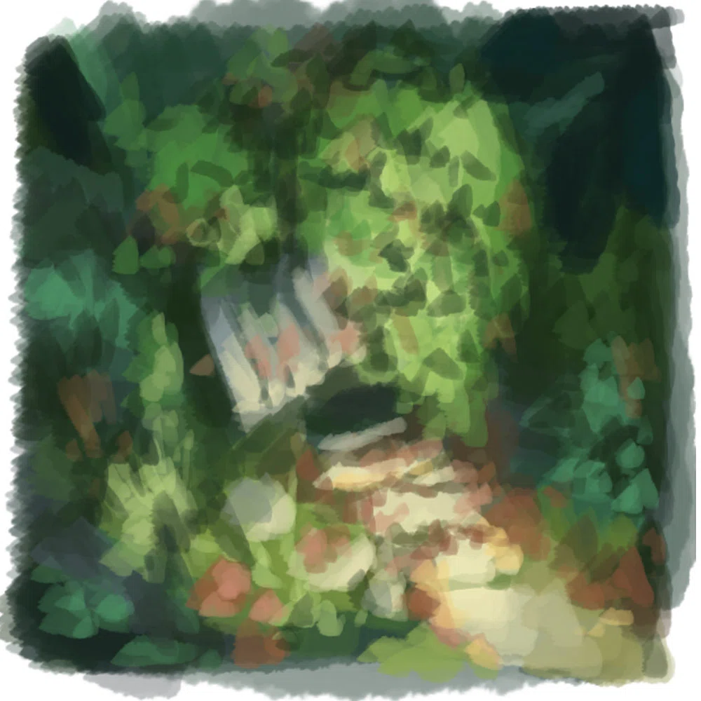 自分の絵を模写した話｜obane