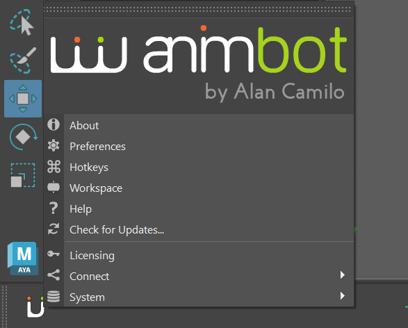 Maya用3DCGアニメーター向けアドオンAnimBotの全機能を理解する【私的備忘録】｜ 🟥🟧🟨⬜