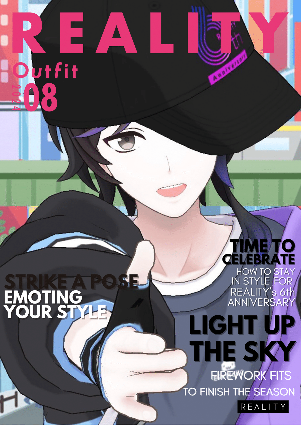 Web magazine 『REALITY Outfit August』 published!｜REALITY Official