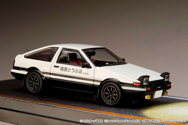ボンネット開閉&エンジン搭載!『頭文字D』トヨタ・AE86の ボンネット開閉&エンジン搭載!『頭文字D』トヨタ・AE86の