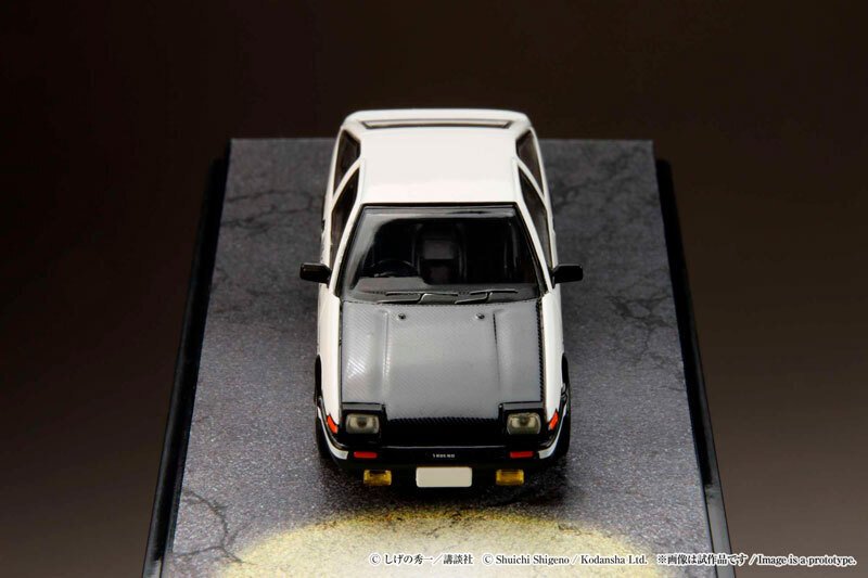 ボンネット開閉&エンジン搭載!『頭文字D』トヨタ・AE86の ボンネット開閉&エンジン搭載!『頭文字D』トヨタ・AE86の