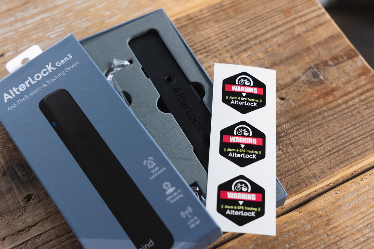 大音量アラートと長距離GPSで自転車の盗難を防ぐ、「AlterLock（Gen3）」レビュー。｜高山大知