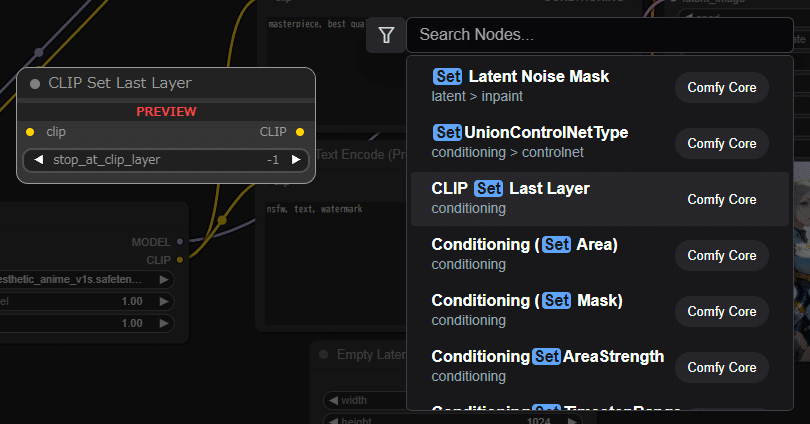 ComfyUI LoRAとClip skipの実装ができた｜Yuki