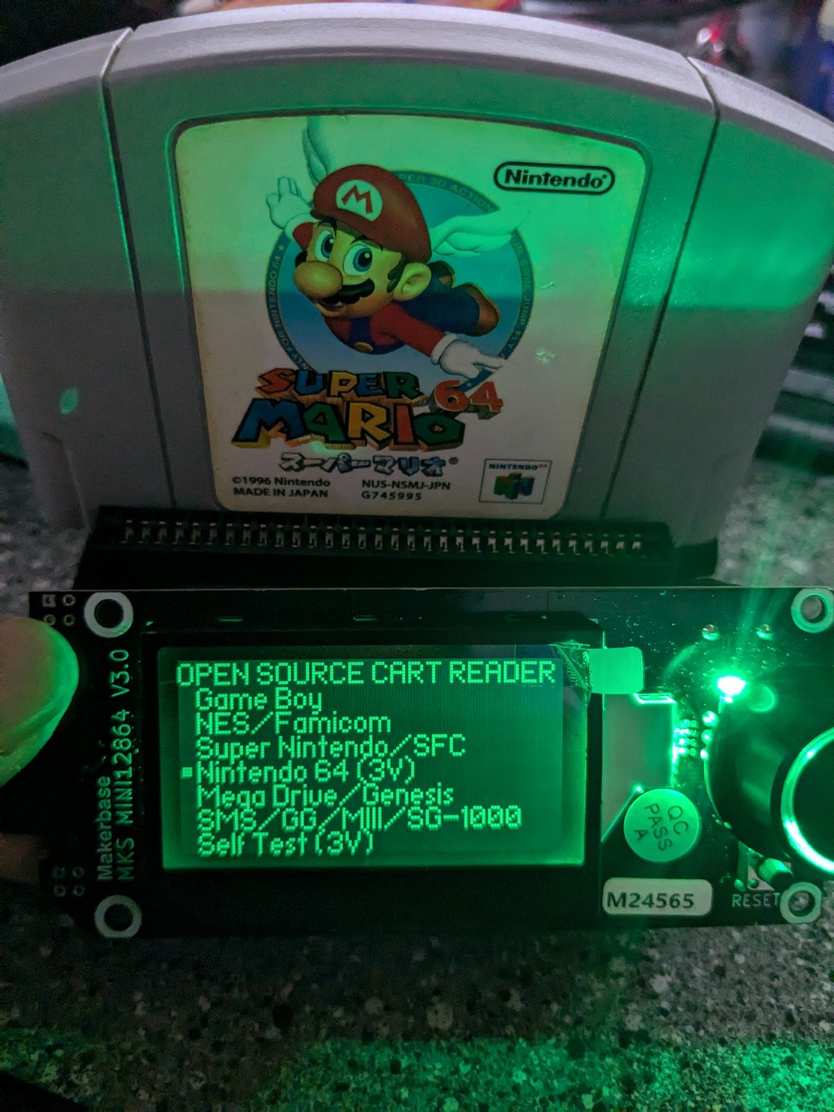 【N64、FC、SFC】Cart Reader V5 操作メモ｜ピスタチオ＠北斗動画勢