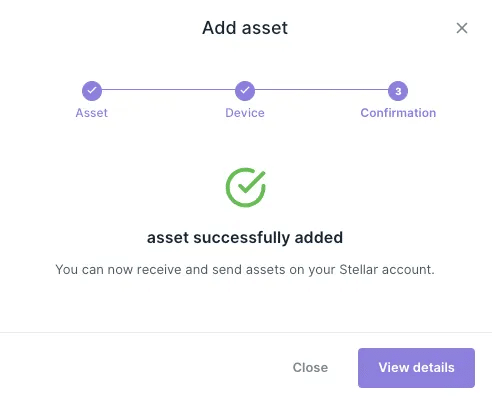 STELLAR（XLM）｜ledger