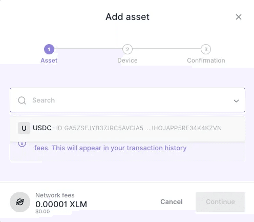 STELLAR（XLM）｜ledger