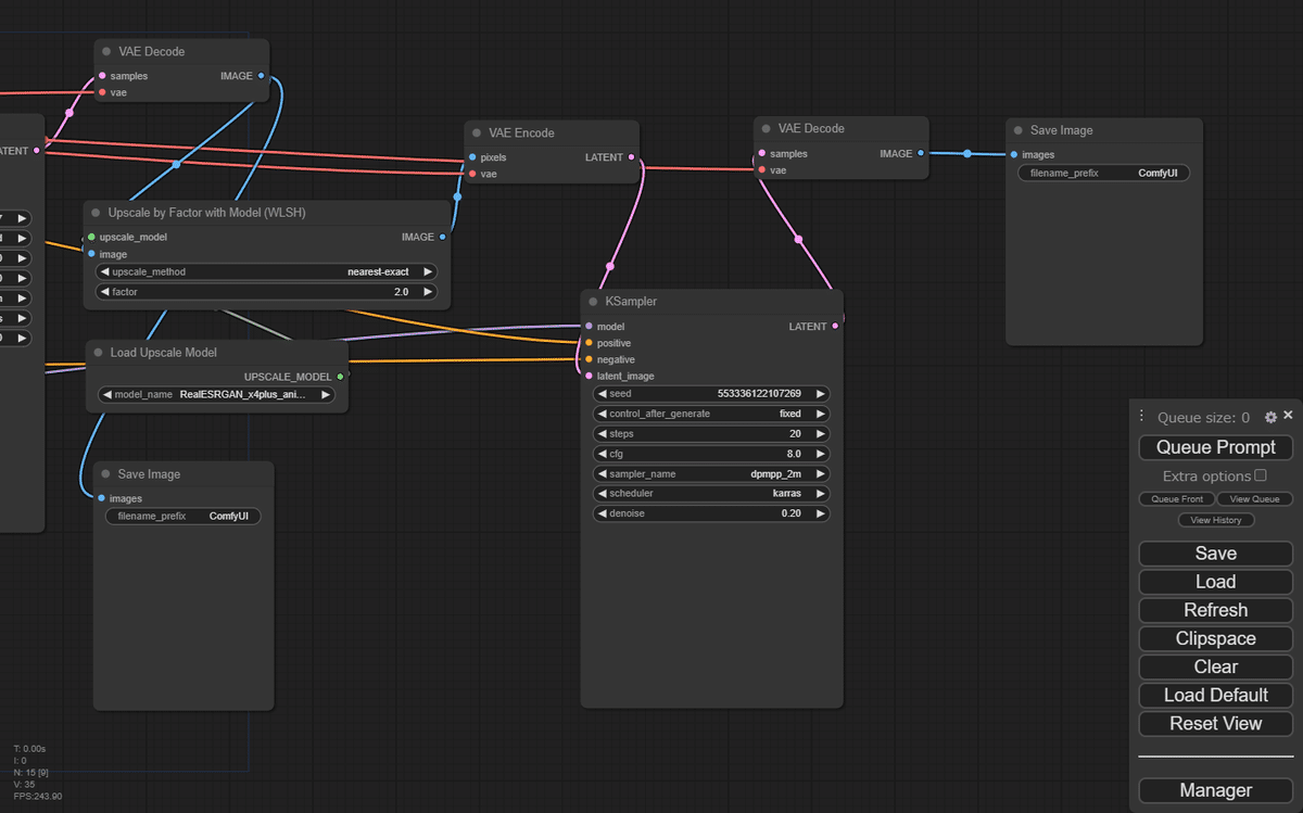 ComfyUI Hires.fixを実装した（その2）｜Yuki