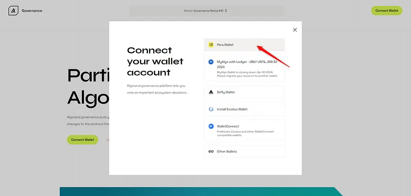 PERA WALLETでALGORAND (ALGO) をステーキング｜ledgerwallet