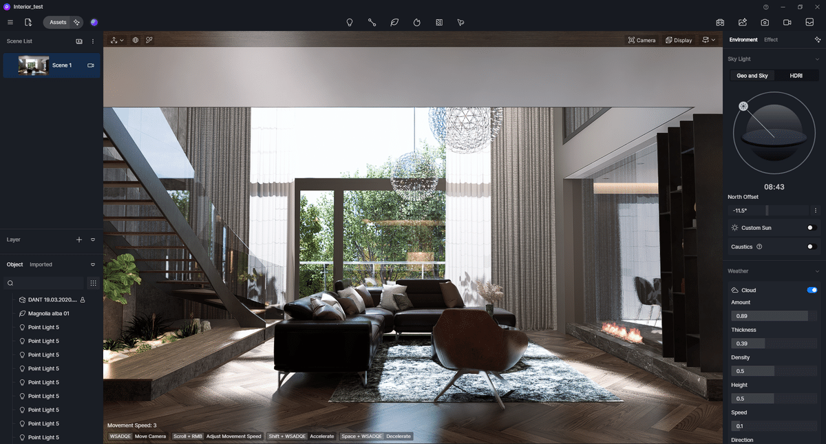 建築ビジュアルCG制作｜D5 Renderで360度パノラマ制作とバーチャルツアーの実践方法｜One More Vision
