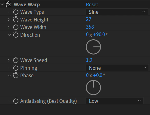 【note限定】Wave Warpを使い倒す枠【AEP配布】｜ちょっとだけ何かする
