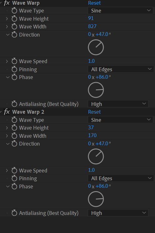 【note限定】Wave Warpを使い倒す枠【AEP配布】｜ちょっとだけ何かする