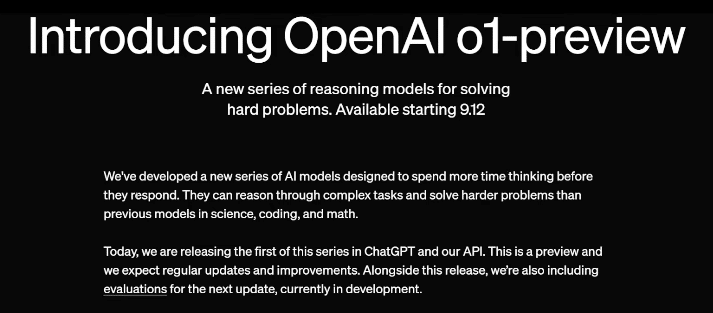 OpenAI最新モデル！OpenAI o1-preview, o1-miniについて｜きみ