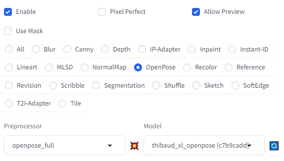 Stable Diffusion webUIでcontrol netをやってみよう｜hakuro