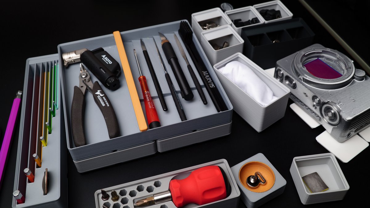 組み替え簡単！ 引き出し収納達人への道 PREDUCTS Drawer & Gridfinity｜Takuma