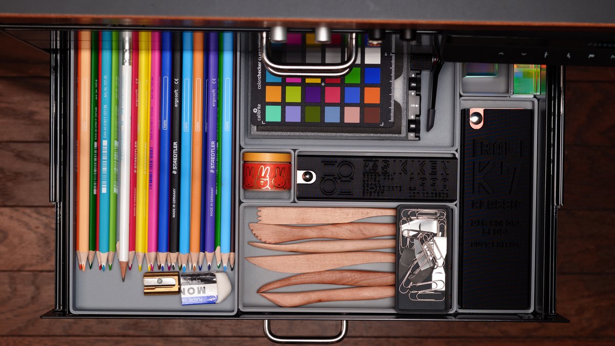 組み替え簡単！ 引き出し収納達人への道 PREDUCTS Drawer & Gridfinity｜Takuma