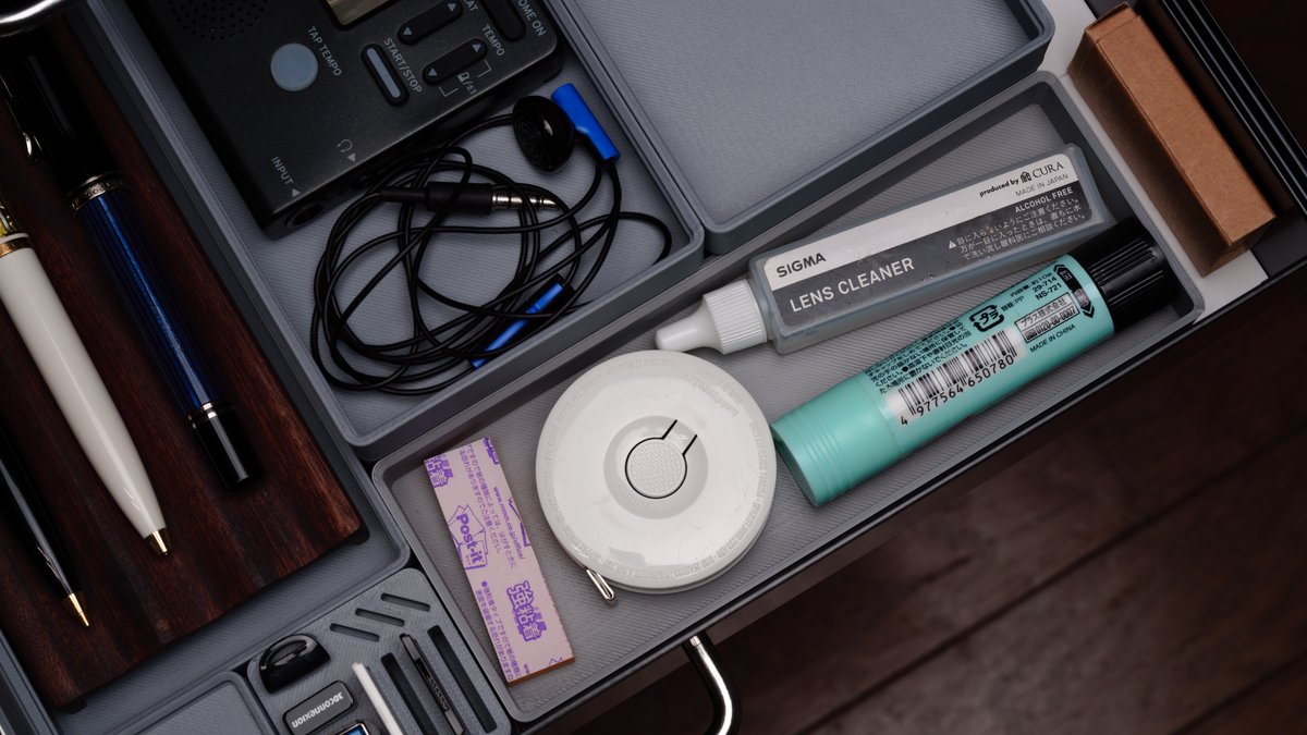 組み替え簡単！ 引き出し収納達人への道 PREDUCTS Drawer & Gridfinity｜Takuma