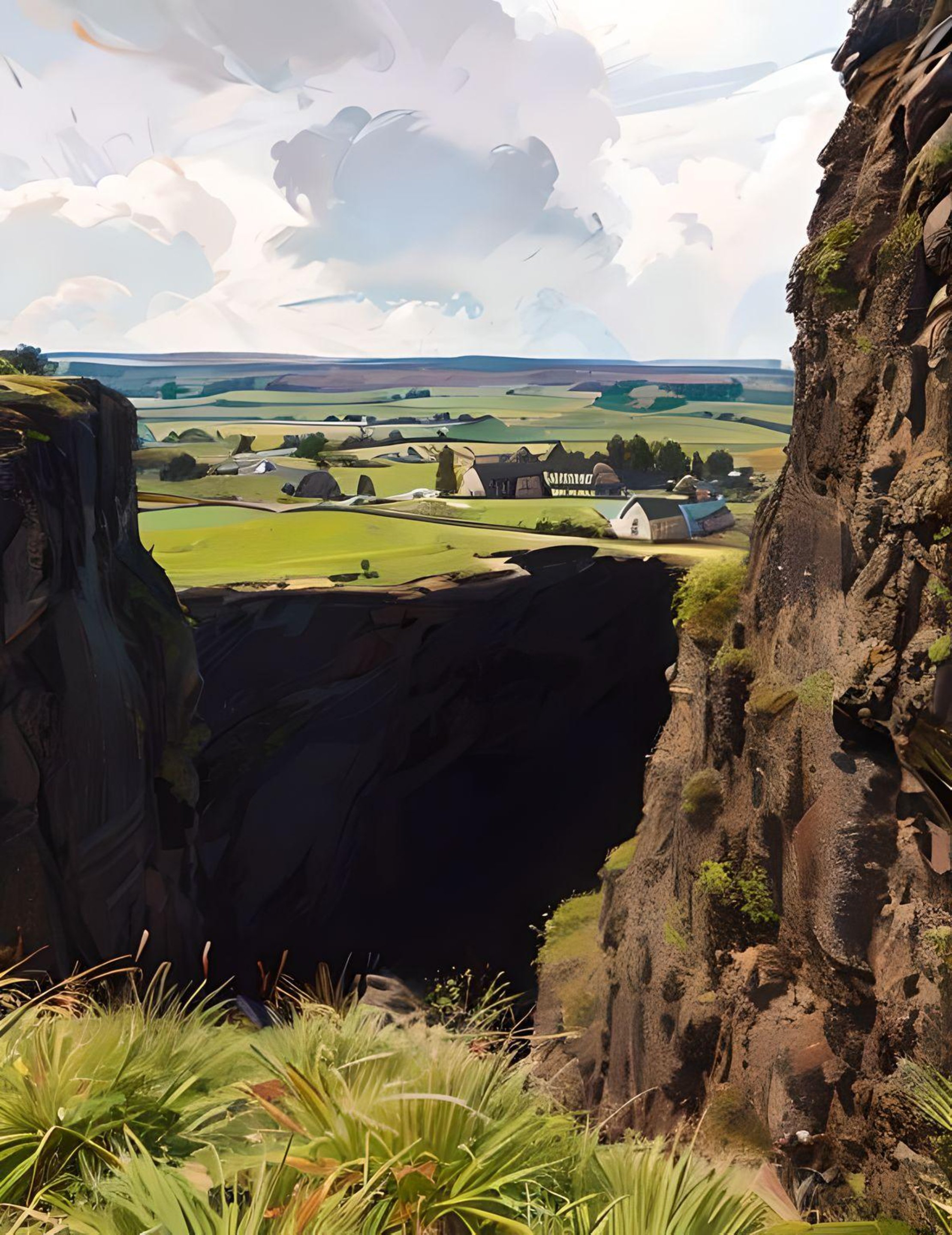 雲 / 崖｜Hiroki Inomata (猪股紘樹)