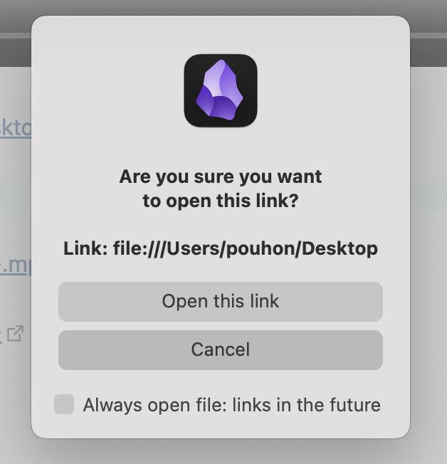 [Obsidian Plugins] Better File Link｜Pouhon