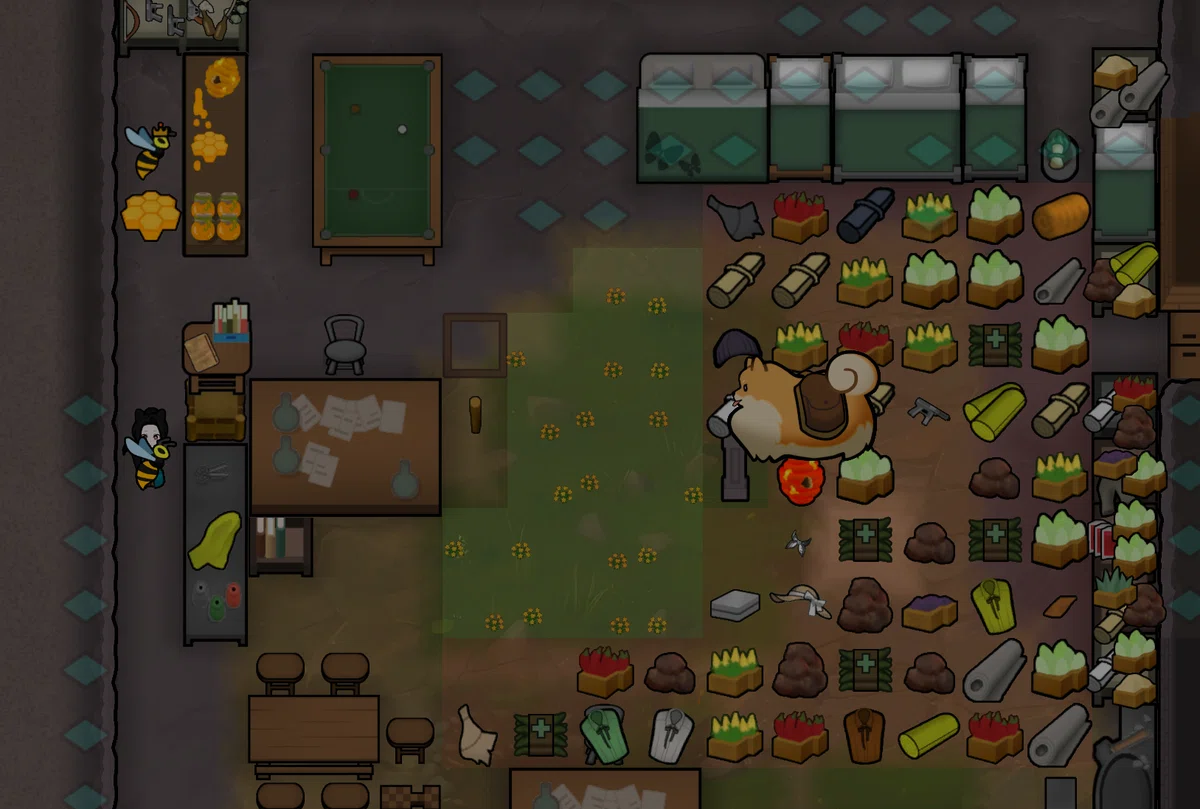 Rimworld 「Alpha Bees」日記 帝国クリア追記｜うなぎ