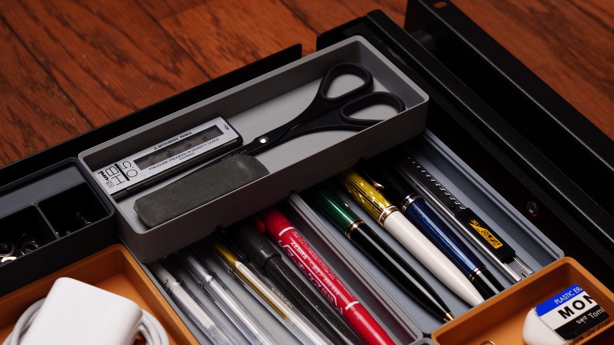 組み替え簡単！ 引き出し収納達人への道 PREDUCTS Drawer & Gridfinity｜Takuma