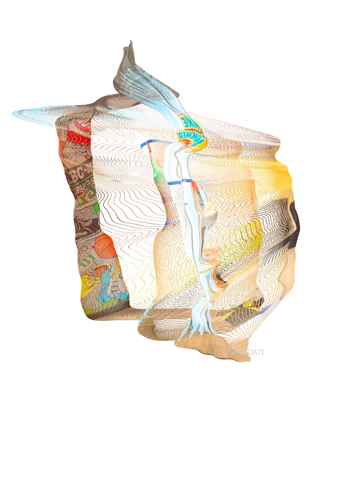 個展「Binocular Data Visualization」｜大越円香 Okoshi Madoka