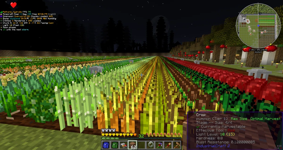GregTech: New Horizons #12 - IC2農業｜Pumpkin Melon（坂本）