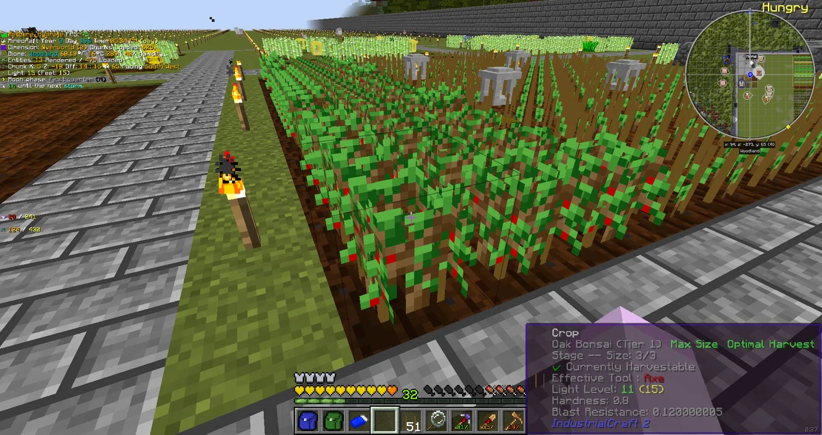 GregTech: New Horizons #12 - IC2農業｜Pumpkin Melon（坂本）