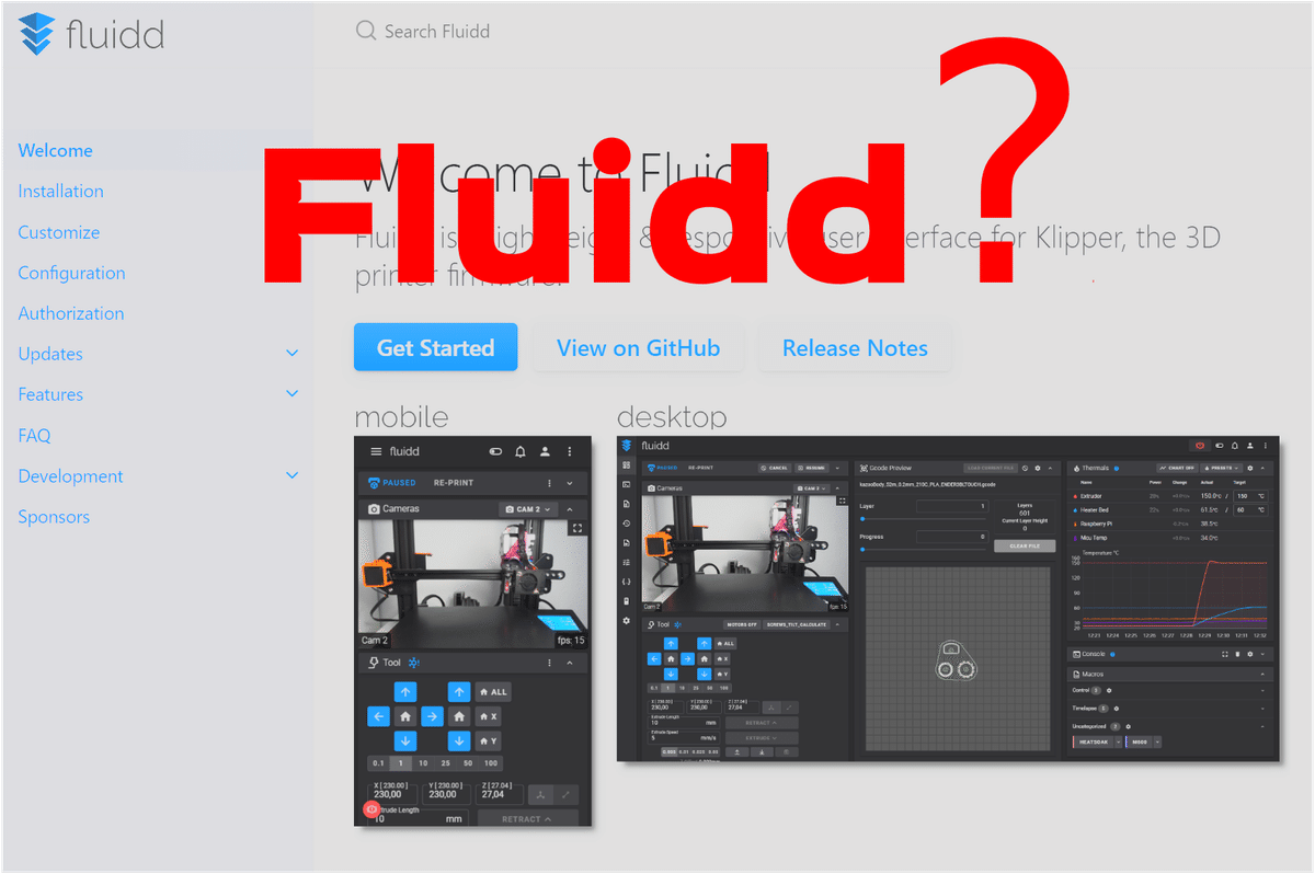 3Dプリンターに『Fluidd』って何 ｜kotokawa