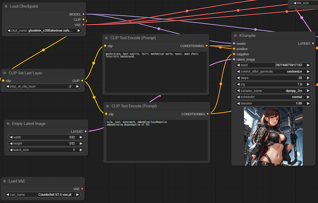 ComfyUI Hires.fixを実装した（その3）たぶん完結編｜Yuki