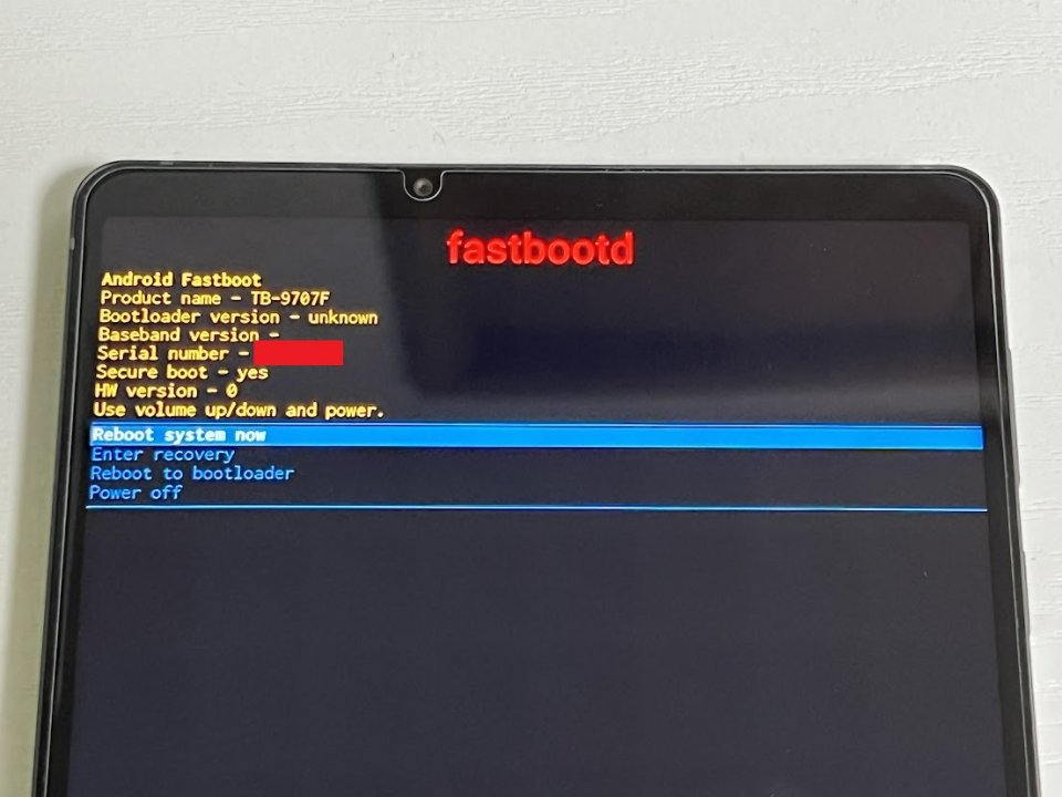 今更ながらLenovo Legion Y700(2022)にカスタムGSIを搭載した顛末。｜AVRSUR