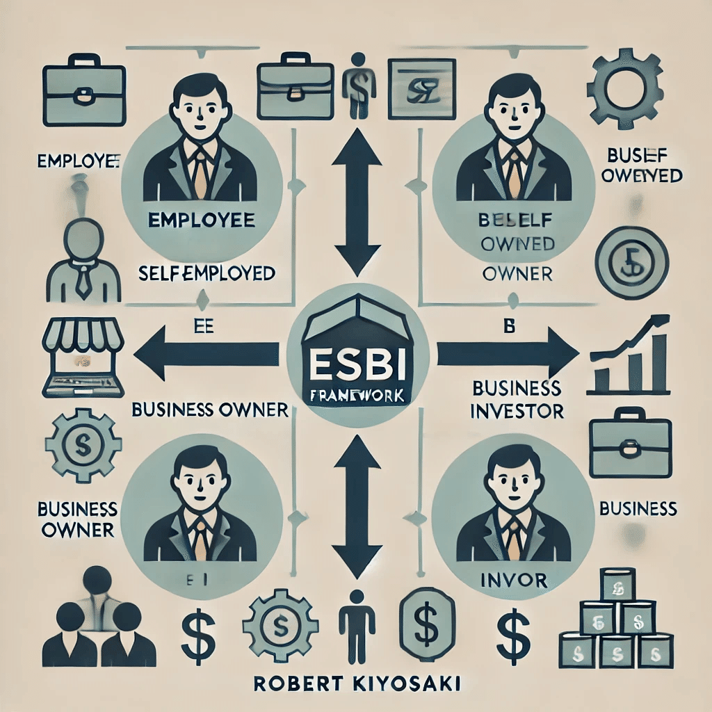 お金の仕組み｜『ESBI』あなたはどの立ち位置にいる？｜マルゴツ