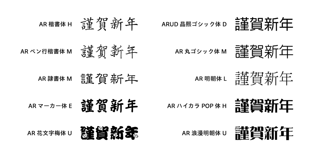 簡体字・繁体字フォント大幅拡充！台湾のフォントメーカーArphic Typesのご紹介｜モリサワ note編集部